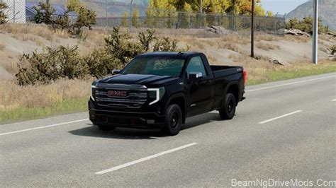 Beamng Gmc Sierra At4 Regular Cab Gmt1rg 2022 Beamng Drive Mods