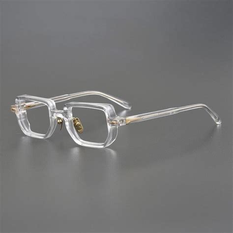 Gibbon Retro Rectangle Glasses Frame Jollynova