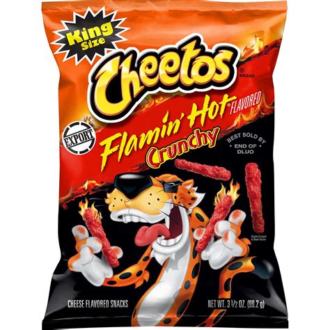 Buy Cheetos Hot Crunchy Cheese Snack 992g Online In Bahrain Talabat