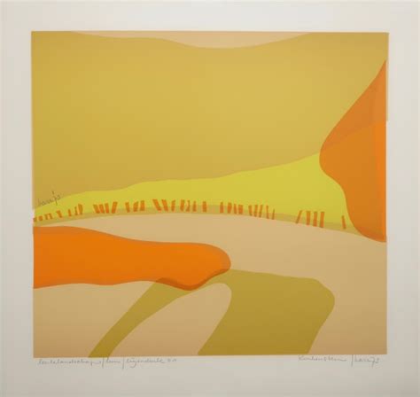 Harr Scheffer Harr Scheffer Lino Lentelandschap Verkocht Kunstveilingnl