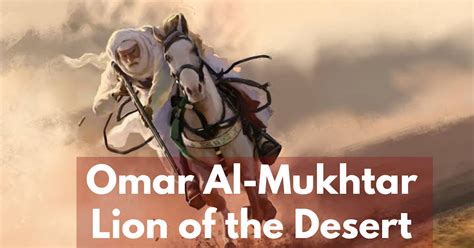 Libyan Comrade Omar Al Mukhtar Lion Of The Desert