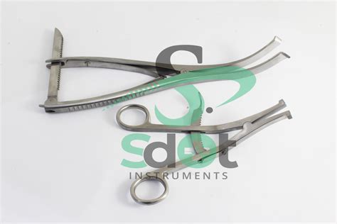 Lamina Spreaders Cloward Cervical 02 PCs Set Surgical Orthopedic