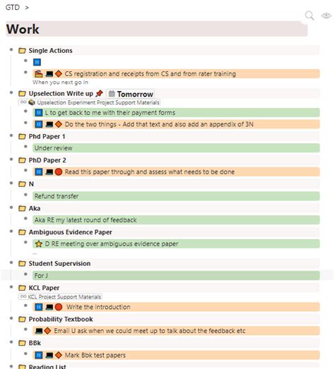 My Latest Gtd Setup In Dynalist 🌈share And Showcase Dynalist Forum