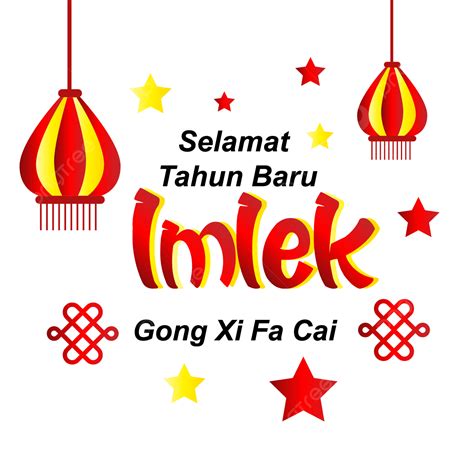 Xi Vector Hd Images Selamat Tahun Baru Imlek Gong Xi Fa Cai Hanging