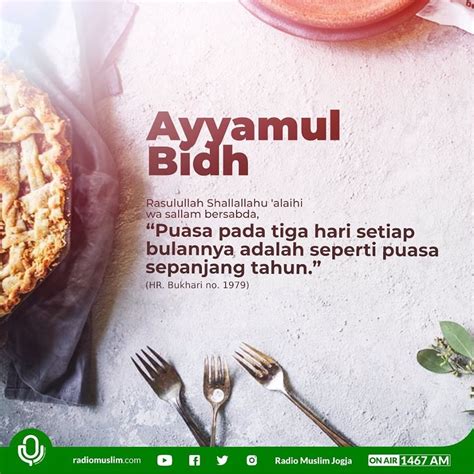 Niat Puasa Hari Putih 13 14 15