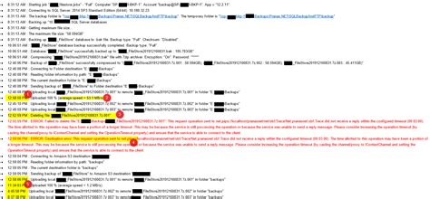 Unclear Log In Case Of Split Backup Into Volumens Email