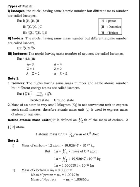 Brief Overview On Atoms And Nuclei Pdf