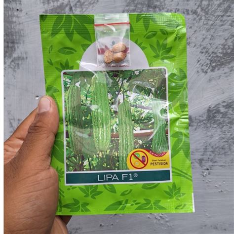 Jual Bibit Unggul Benih Paria Pare LIPA Hibrida F1 Cap Panah Merah