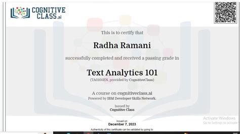 Ibmcertification Accomplishment Radharamani Rachuri