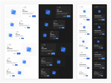 Cards Components For Figma — Frames X By Bunin Dmitriy On Dribbble