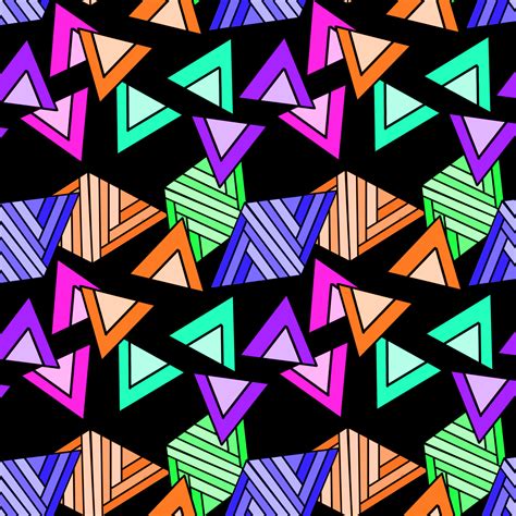 Abstract Multicolour Triangle Geometric Shape Background 10519764