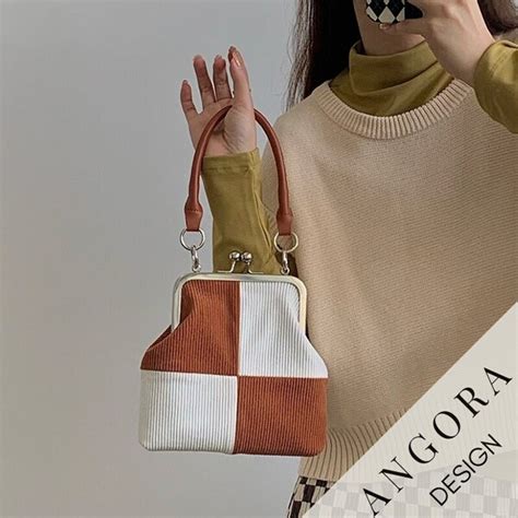 Kiss Lock Shoulder Bag Pattern Etsy