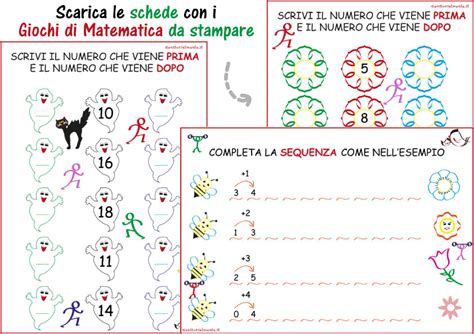 Giochi Di Matematica Di Prima Elementare Da Stampare Genitorialmente