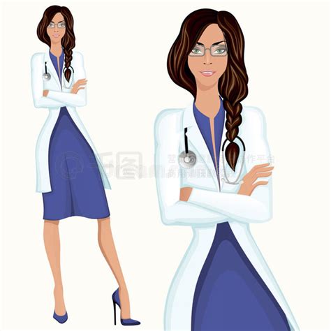 白种人高清图片 年轻女医生 年轻女医生图片免费下载 5109062436 千图网Pro