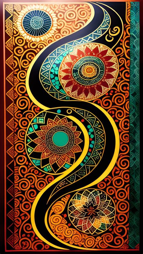 Zentangle Pattern Drawing