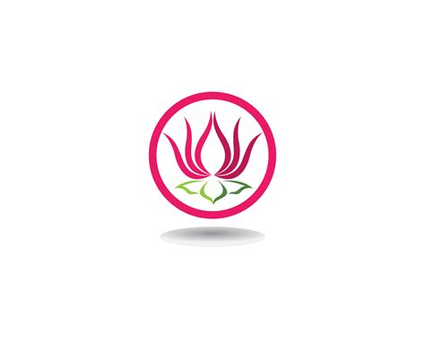 Belleza Vector Lotus Flores Diseño Logo Plantilla Iconos 623102 Vector En Vecteezy