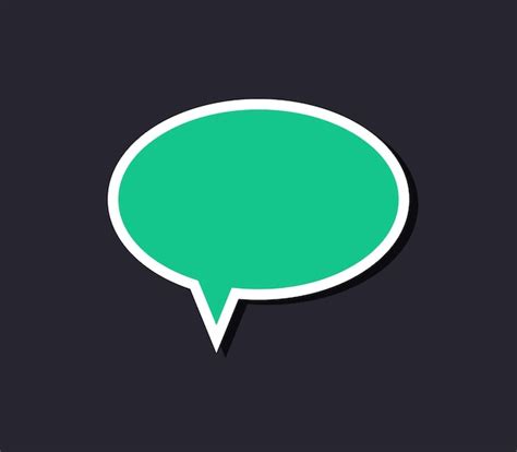 Cloud Dialog Premium Vektor