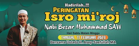 Template Spanduk Isro Miroj Dengan Format Cdr Pdf Agen87