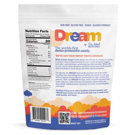 Dream Sugar Free Hard Candies Oral Health Dr Johns Dr Johns