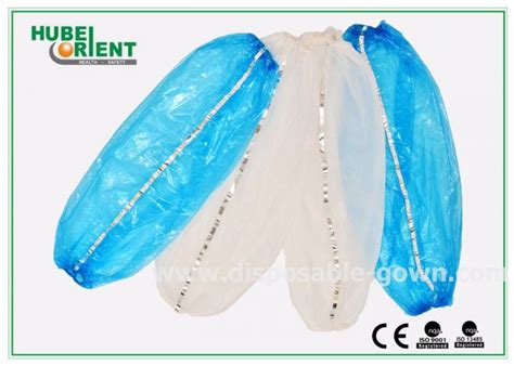 Detectable Pe Arm Disposable Sleeve Covers With Tacking Thread For