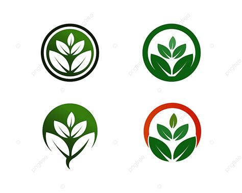 Tree Leaf Logo Vector Png Images Tree Leaf Vector Logo Design