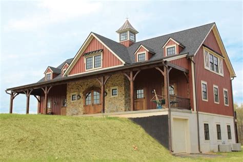 2 Story Pole Barn House
