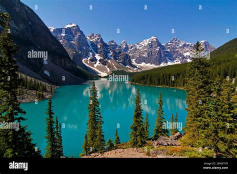 Moraine Lake Valley Of The Ten Peaks Banff National Park Alberta
