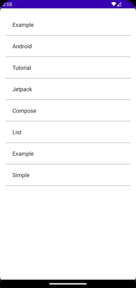 How To Show List With Divider In Android Jetpack Compose Coding With