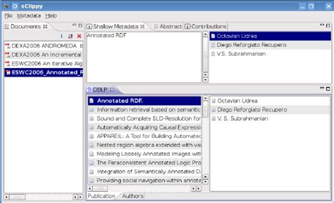 Personal Scientific Publication Assistant Screenshot Download Scientific Diagram