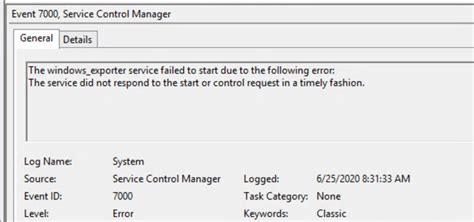 Windowsexporter Service Failed To Start On Reboot · Issue 551