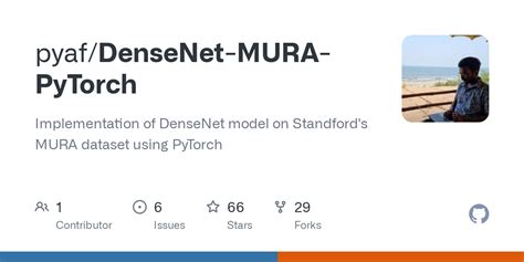 Github Pyaf Densenet Mura Pytorch Implementation Of Densenet Model