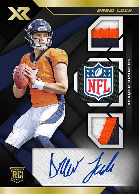 2019 Panini Xr Nfl Football Cards Checklist Look For Top Rookies