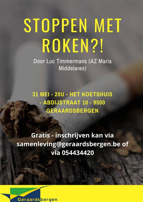 Stoppen Met Roken Gezinsbond