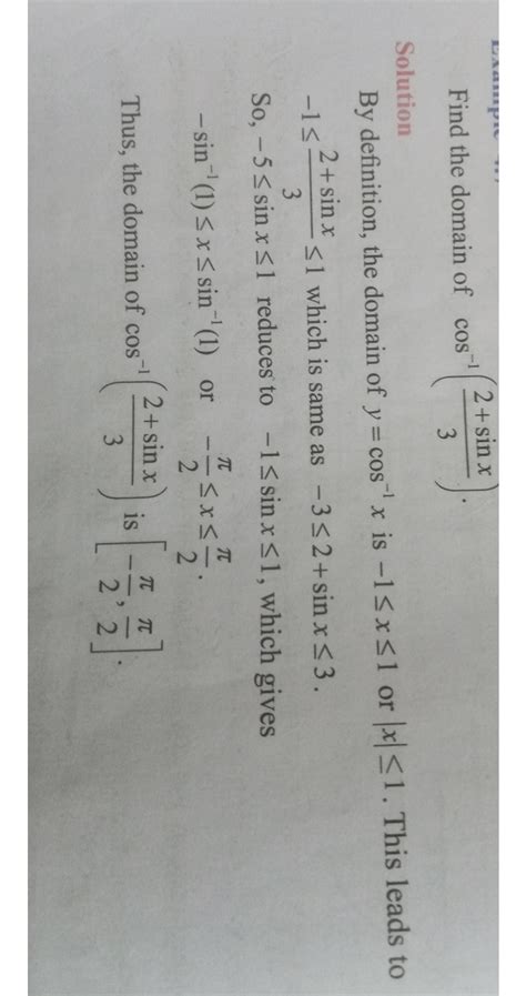 Inverse Trigonometry R Maths