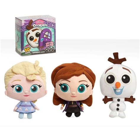 Disney Toys Disney Doorables Frozen Elsa Anna Olaf Puffables