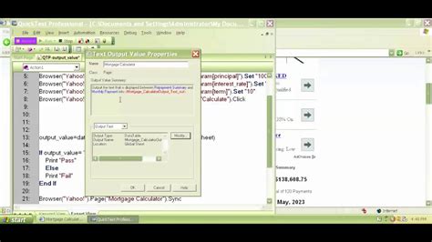 Using QTP Output Values Part QTP Tutorial Video Of YouTube