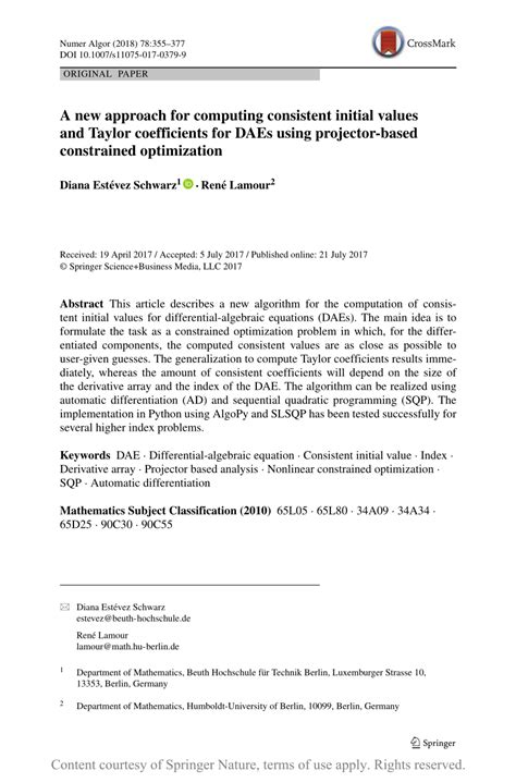 a new approach for computing consistent initial values and taylor