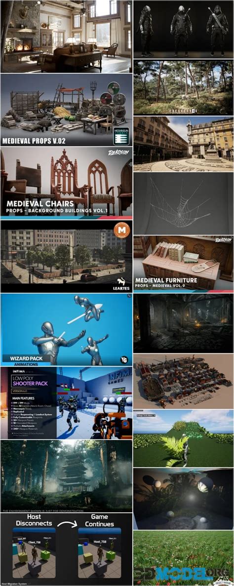 Unreal Engine Marketplace Asset Bundle 2 February 2025 3d Modelorg 3d Models And Textures For