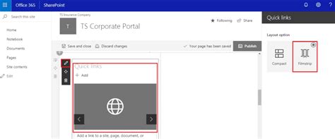 sharepoint online quick links web part spguides
