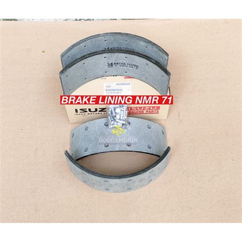 Jual BRAKE LINING KAMPAS REM DEPAN BELAKANG NMR 71 Sama Paku