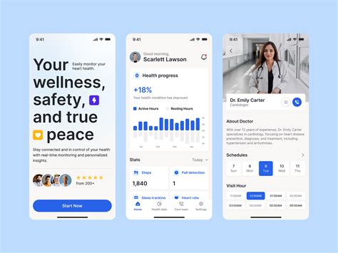 Intuitive Ux Ui Design For A Health Monitoring App By Valmax On Dribbble
