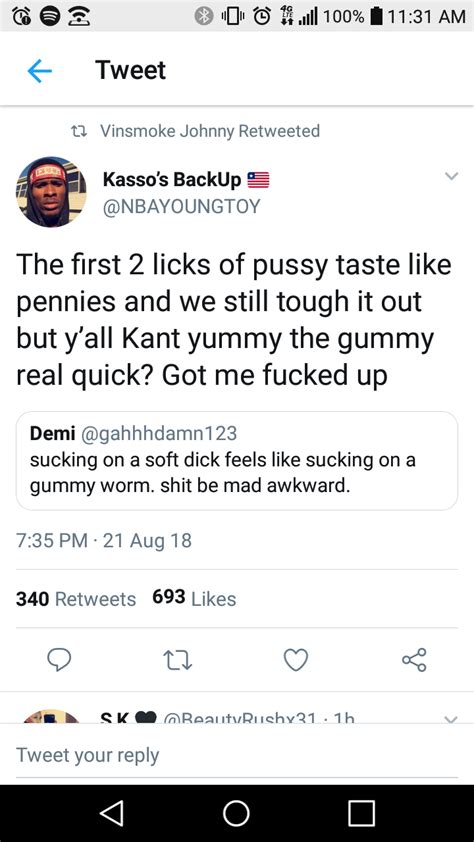 If The Pussy Taste Like Pennies Youre Probably Licking Leftover Period