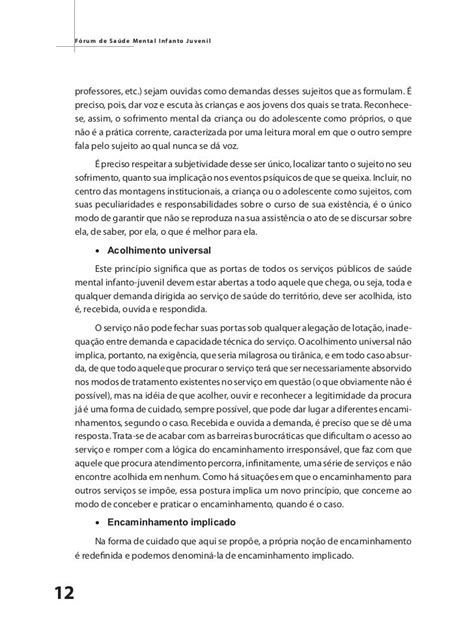 Saúde Mental Infanto Juvenil