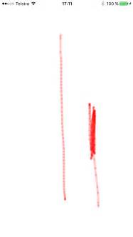 Ios Swift Drawing A Semi Transparent Line With DrawStroke Touch Stack Overflow