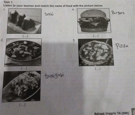 Task 1 Listen To Your Teacher And Match The StudyX