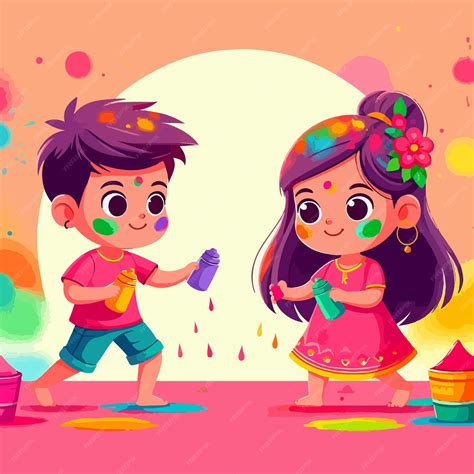 premium vector happy holi festival background vector illustration