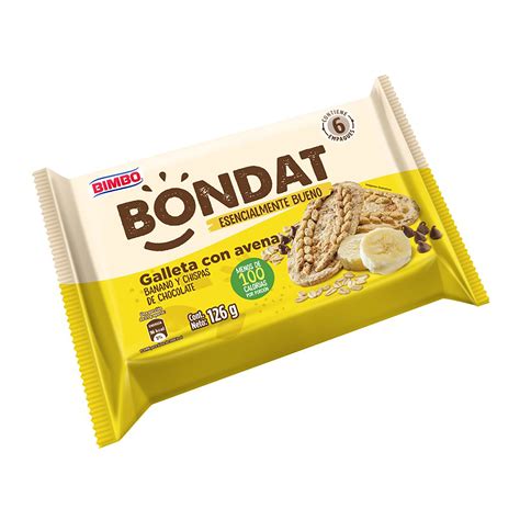 Comprar Galleta Bimbo Bondat Con Avena Banano Y Chispas De Chocolate