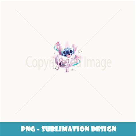 Lilo And Stitch Stitch And Angel Modern Sublimation Png File Inspire Uplift