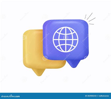 3d Translate Icon Language Translator Dictionary Chat Translator Chat Bubble Symbol Or Icon