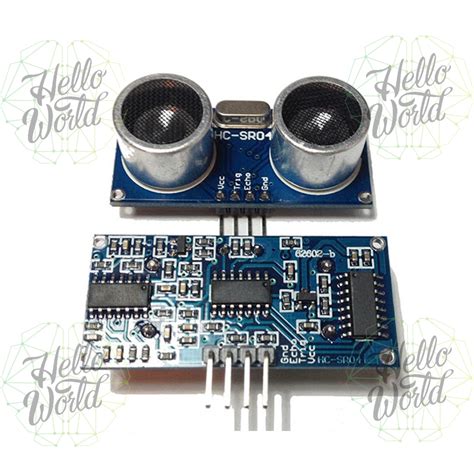Módulo Sensor Ultrasónico Hcsr04 Hello World